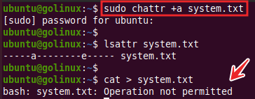 chattr Command in Linux: Change File Attributes Using Immutable and ...