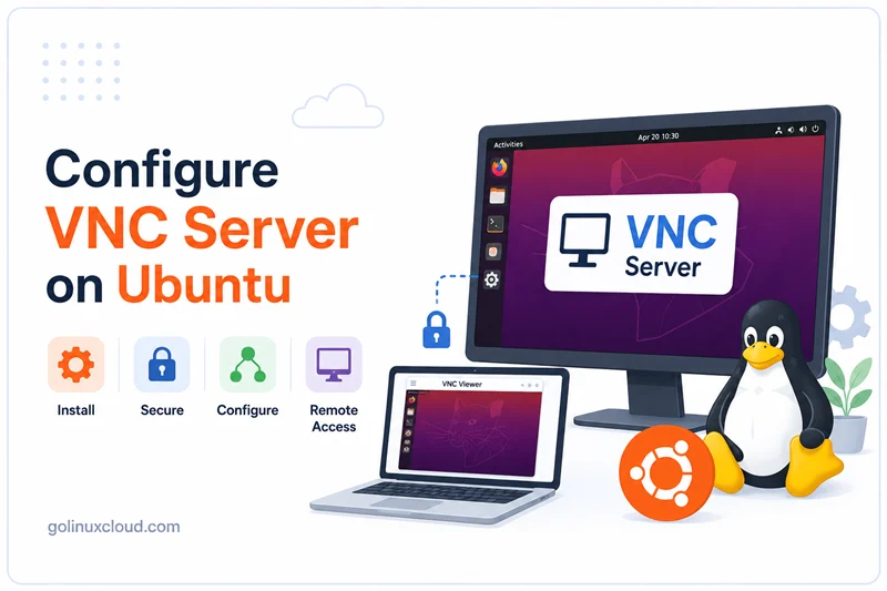 Configure VNC Server on Ubuntu with TigerVNC and XFCE