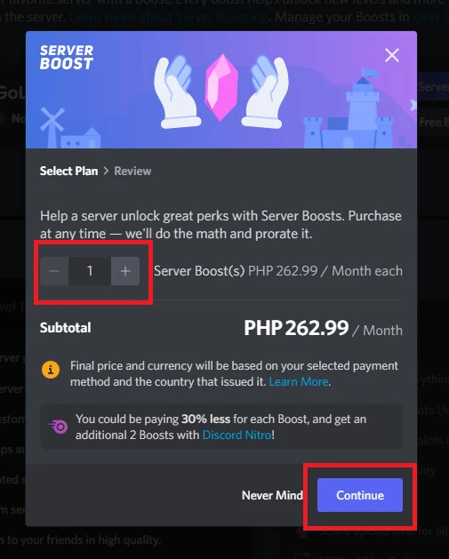 How to use Discord Server Boost? [SOLVED] | GoLinuxCloud