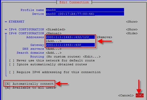 How to configure ipv6 address in Linux (RHEL / CentOS 7/8) | GoLinuxCloud