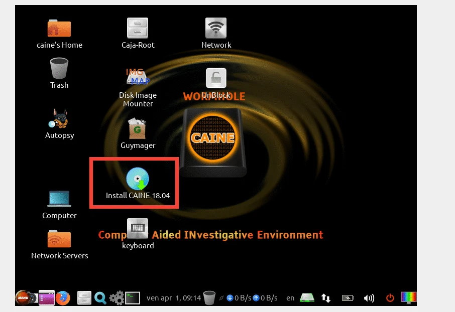 How to install Caine 11.0 VM [Step-by-Step] | GoLinuxCloud