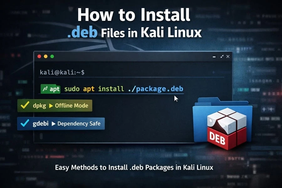 How to Install .deb Files in Kali Linux (4 Easy & Safe Methods ...