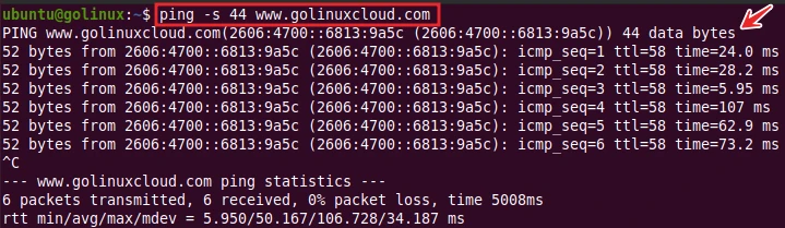 15+ ping command examples in Linux [Cheat Sheet] | GoLinuxCloud