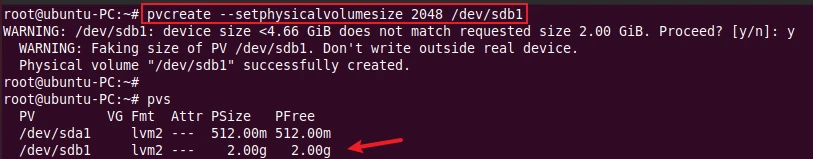 pvcreate Command in Linux: Create LVM Physical Volumes