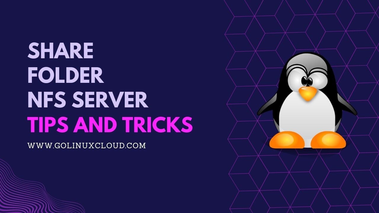 How to share folder with NFS in Ubuntu? | GoLinuxCloud