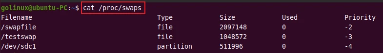 10+ swapon and swapoff command examples in Linux [Cheat Sheet ...