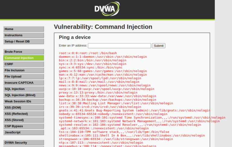 Damn Vulnerable Web Application Hacking Top 3 Easy Exploits