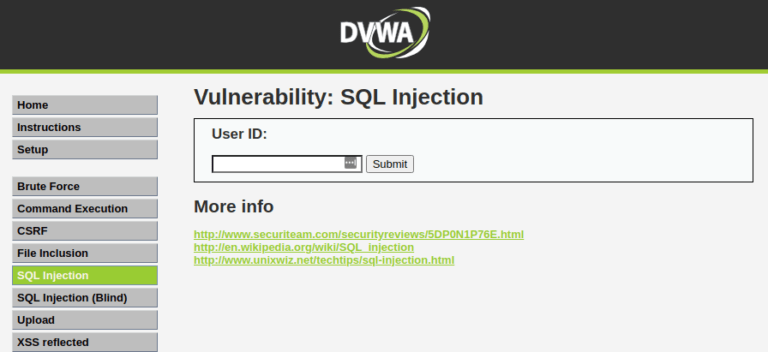 Dvwa Sql Injection Exploitation Explained Step By Step Golinuxcloud 3995