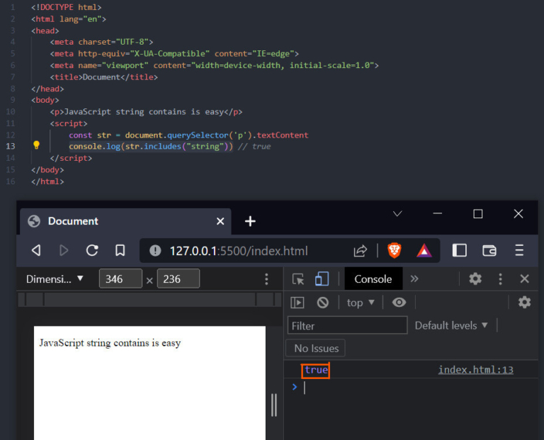 Check JavaScript String Contains Substring SOLVED GoLinuxCloud