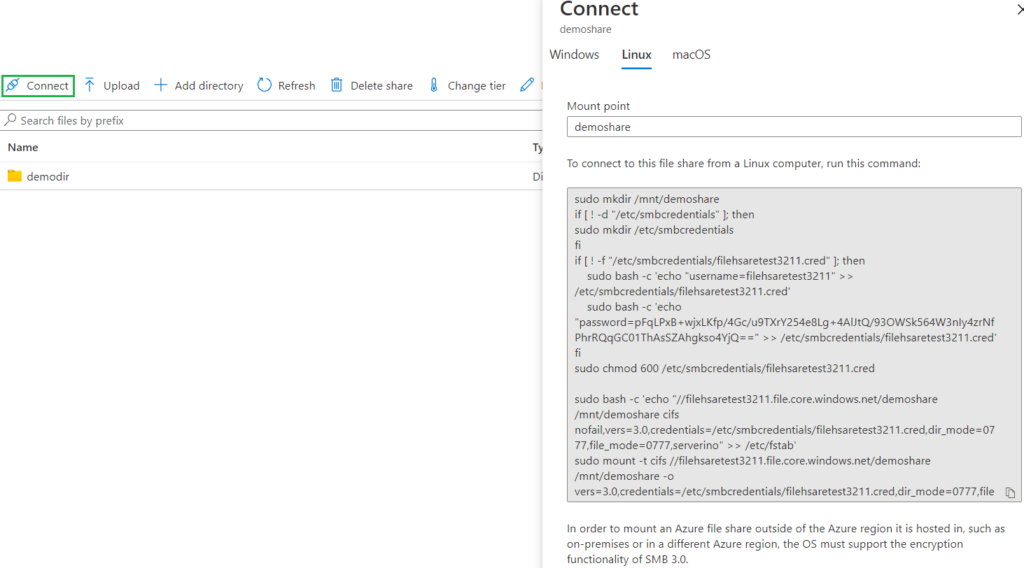 Azure File Share Explained Tutorial With Examples Golinuxcloud
