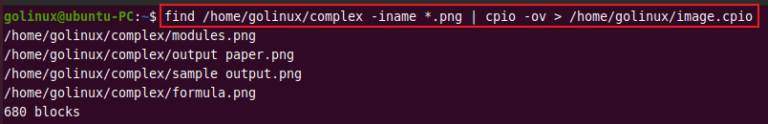 10 Cpio Command Examples In Linux Cheat Sheet Golinuxcloud